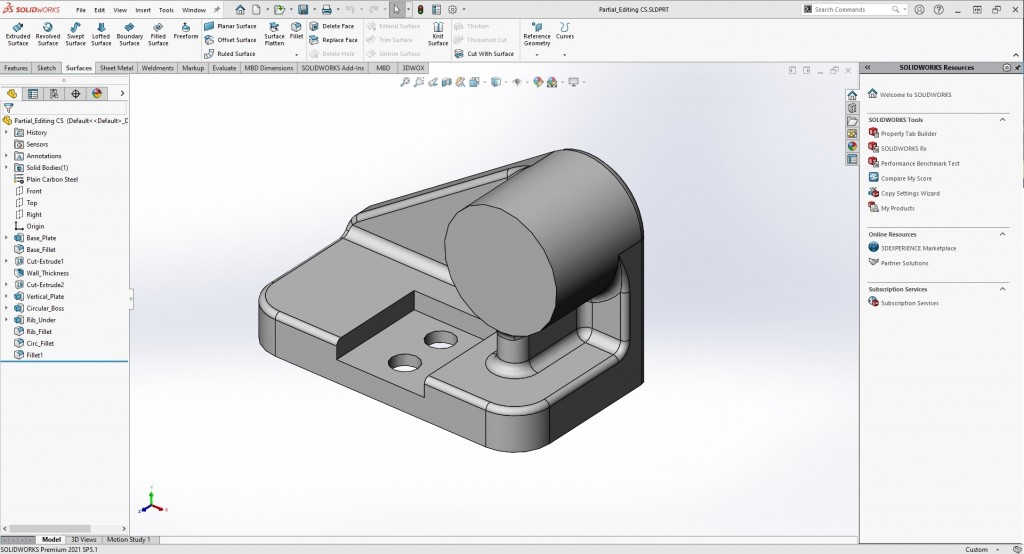 Εκπαίδευση SOLIDWORKS Essentials τον Μάρτιο μέσω διαδικτύου – AlfaSolid ...